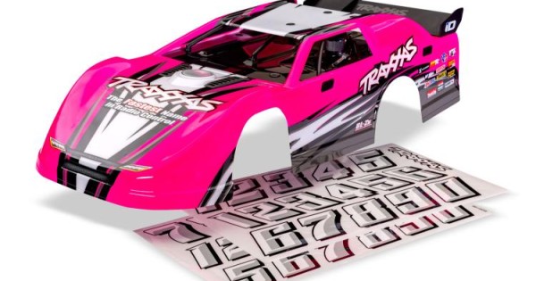 Slash Late Model Pink Body (Assembled)