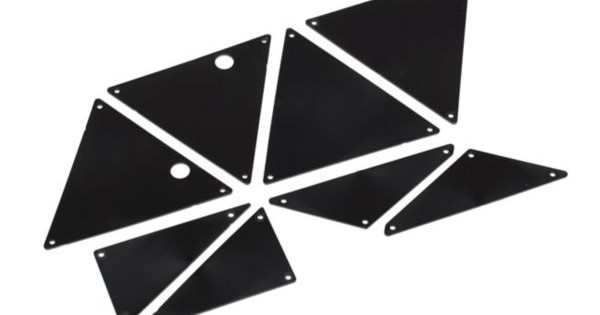 Tube chassis, inner panels (front (2)/ middle (4)/ rear (2))